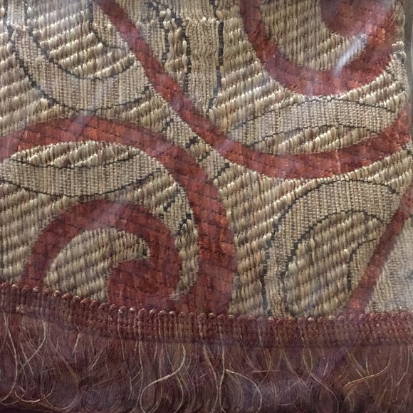 Accents | Luxury Jacquard Fringed Valance | Poshmark